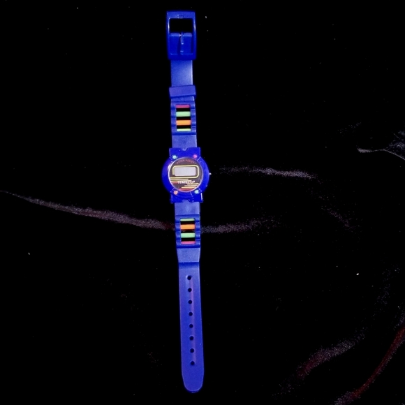 Timeco | Accessories | Plastic Dayglo 8s Style Watch Urban Outfitters ...